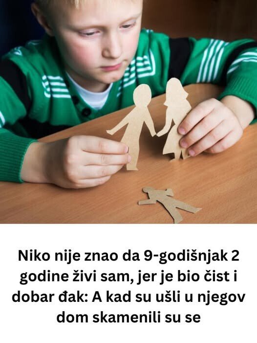 Niko nije znao da 9-godišnjak 2 godine živi sam, jer je bio čist i ...